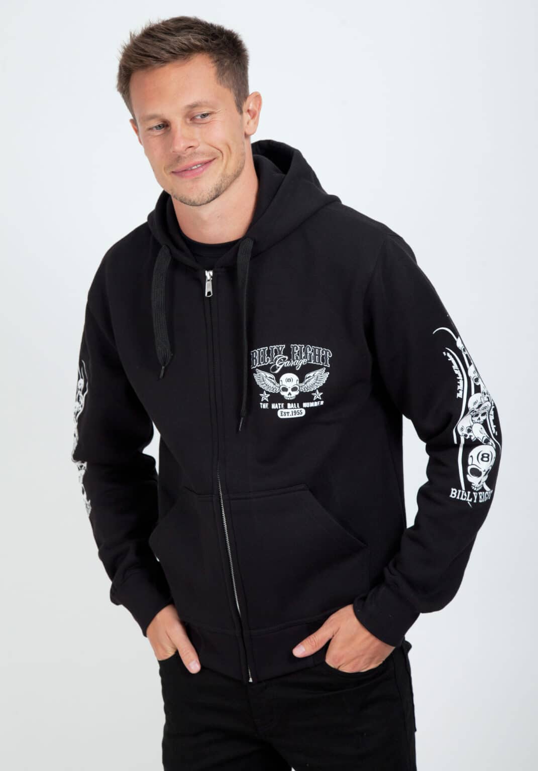 Sweat tête de mort Inky Fool Tattoo - Billy Eight